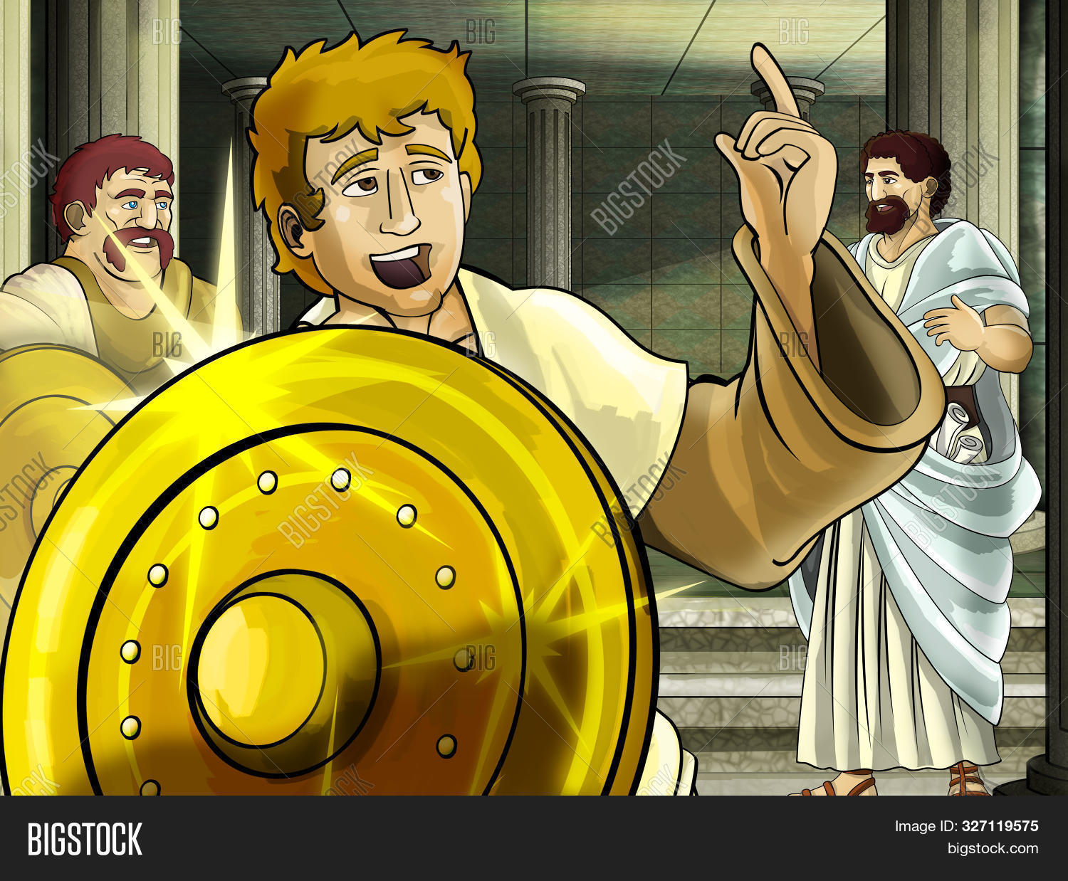 Cartoon Scene Roman Image & Photo (Free Trial) | Bigstock