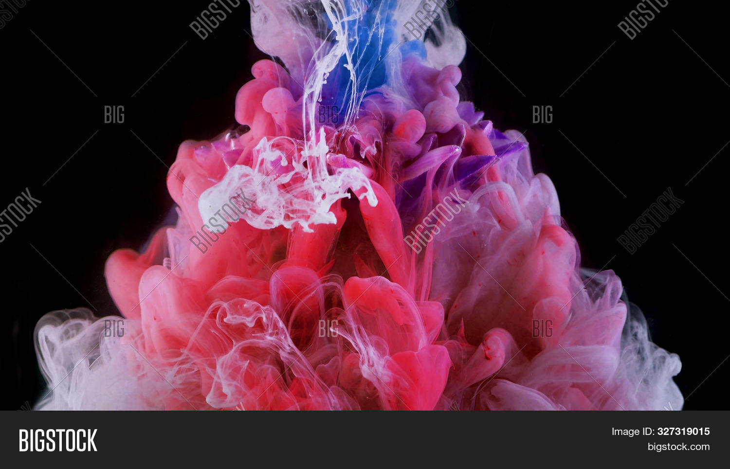 Splashes Colored Ink Image & Photo (Free Trial) | Bigstock