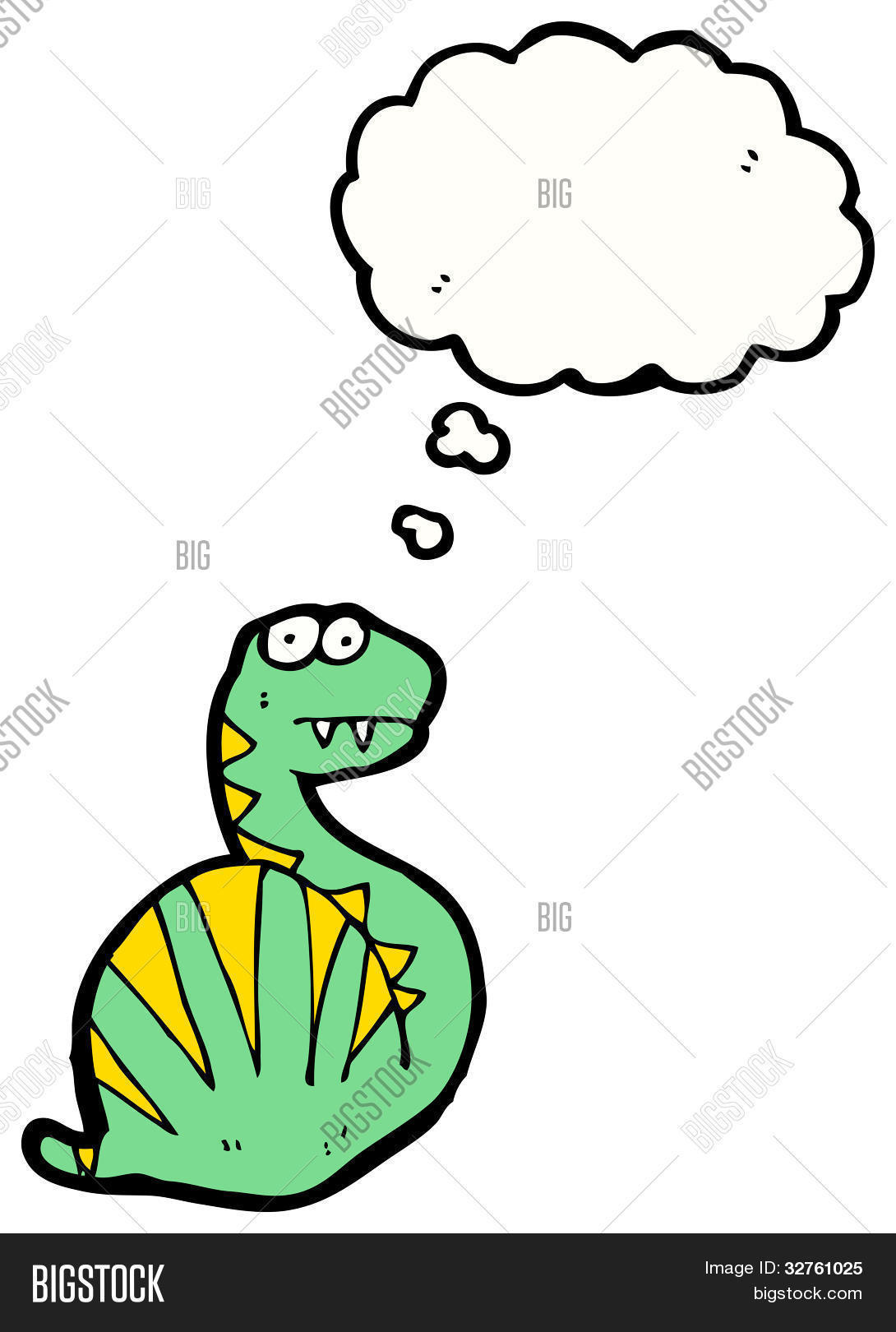 Cartoon Snake Fat Image & Photo (Free Trial) | Bigstock