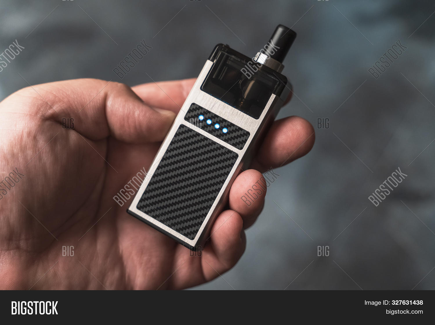 Vape Pod Male Hand Pod Image & Photo (Free Trial) | Bigstock