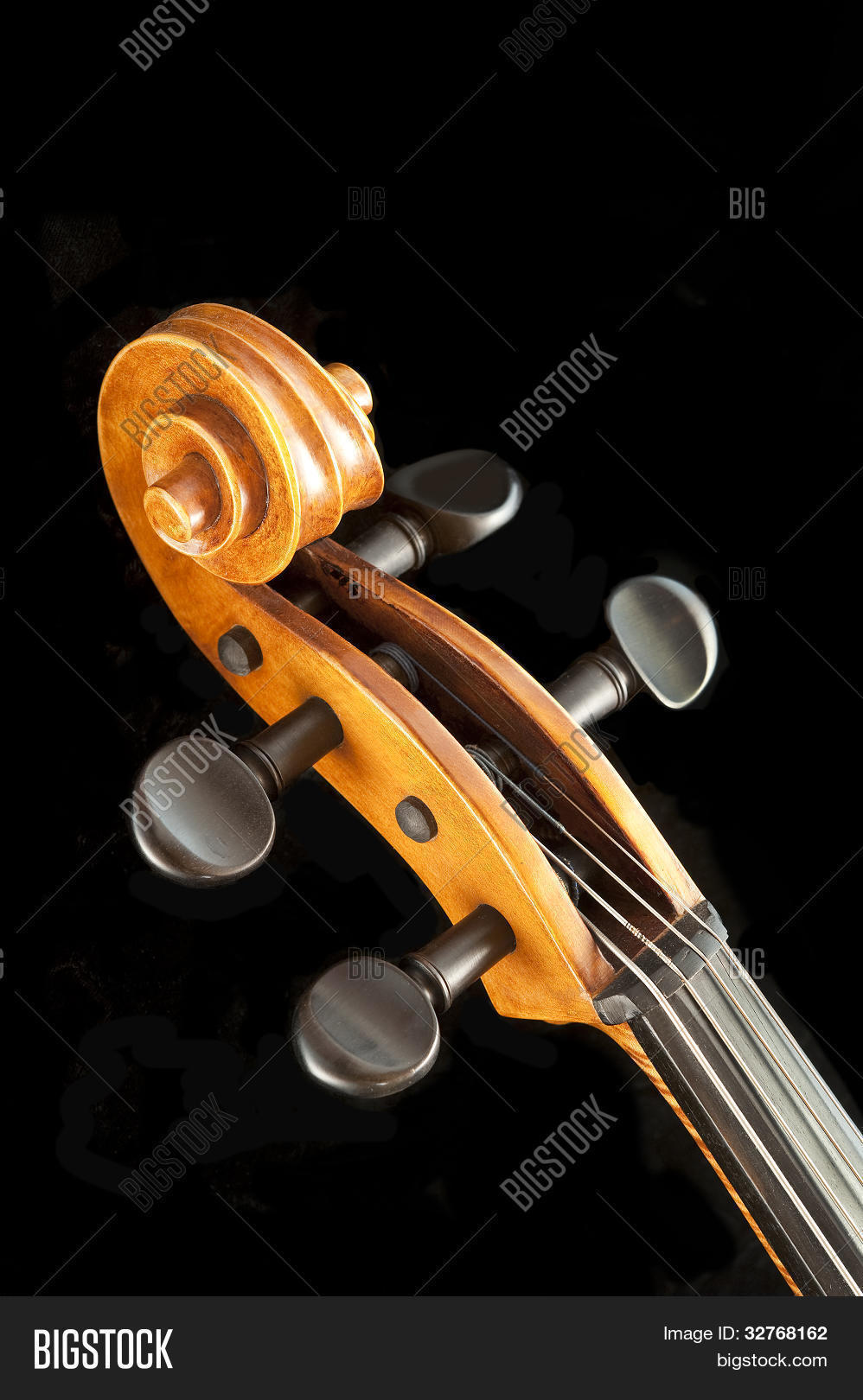 Cello Scroll Peg Image & Photo (Free Trial) | Bigstock