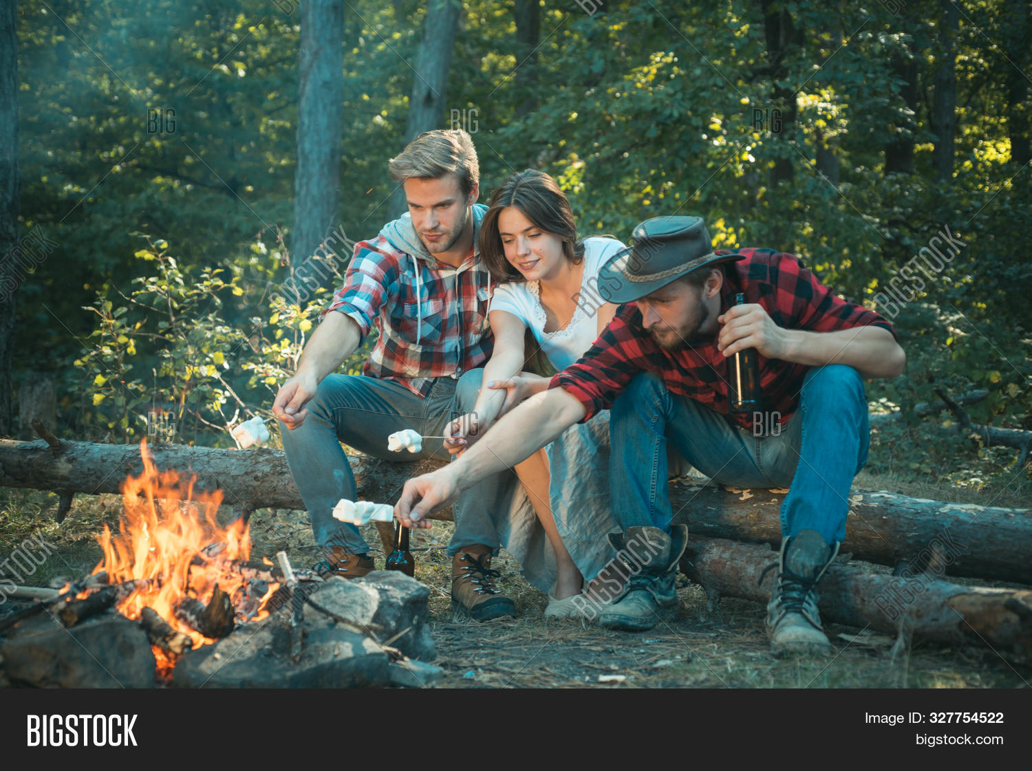 Group Backpackers Image & Photo (Free Trial) | Bigstock