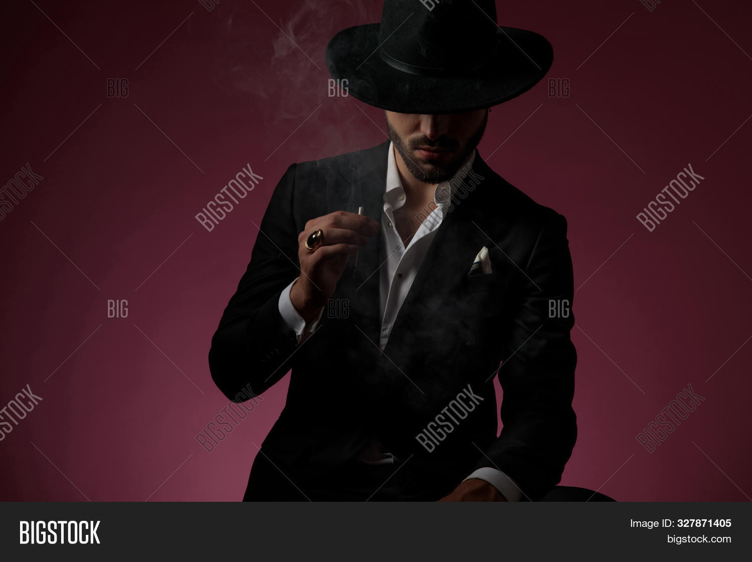 Imagen y foto Serious Looking (prueba gratis) | Bigstock