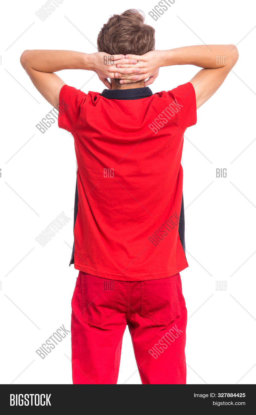 Back View. Portrait Image & Photo (Free Trial) | Bigstock