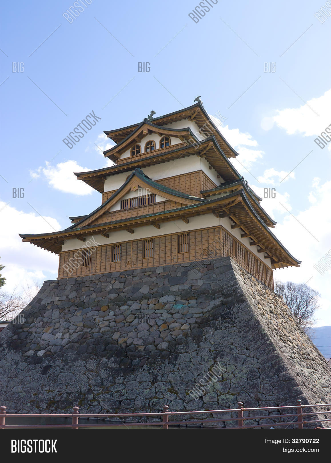 Takashima Castle Main Image & Photo (Free Trial) | Bigstock