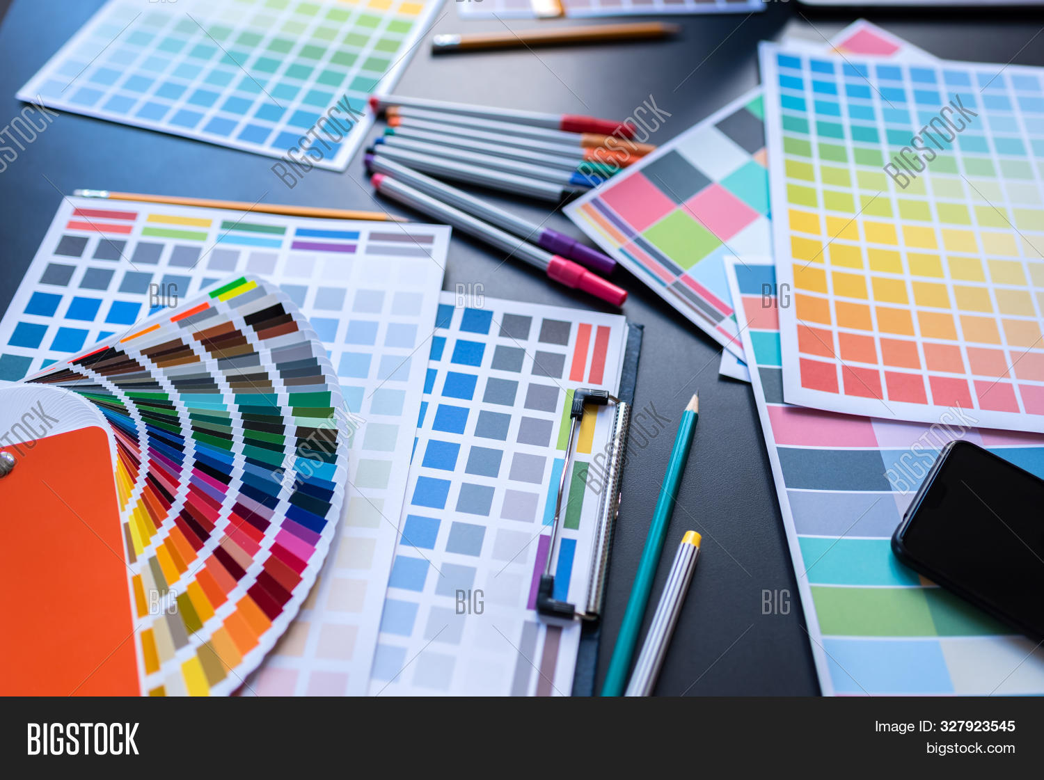 Color Swatches Graphic Image & Photo (Free Trial) | Bigstock