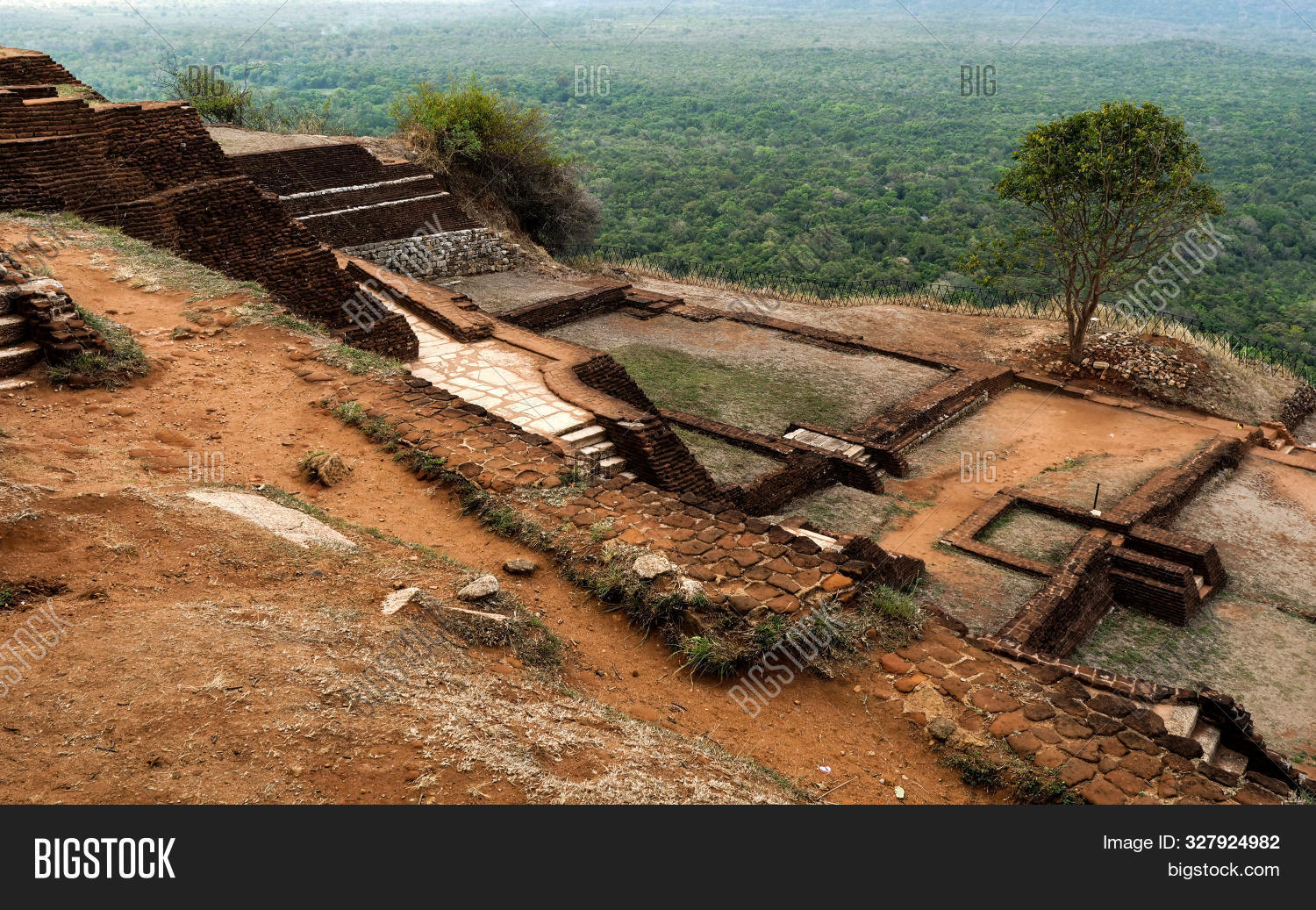 Sigiriya Rock Ancient Image & Photo (Free Trial) | Bigstock