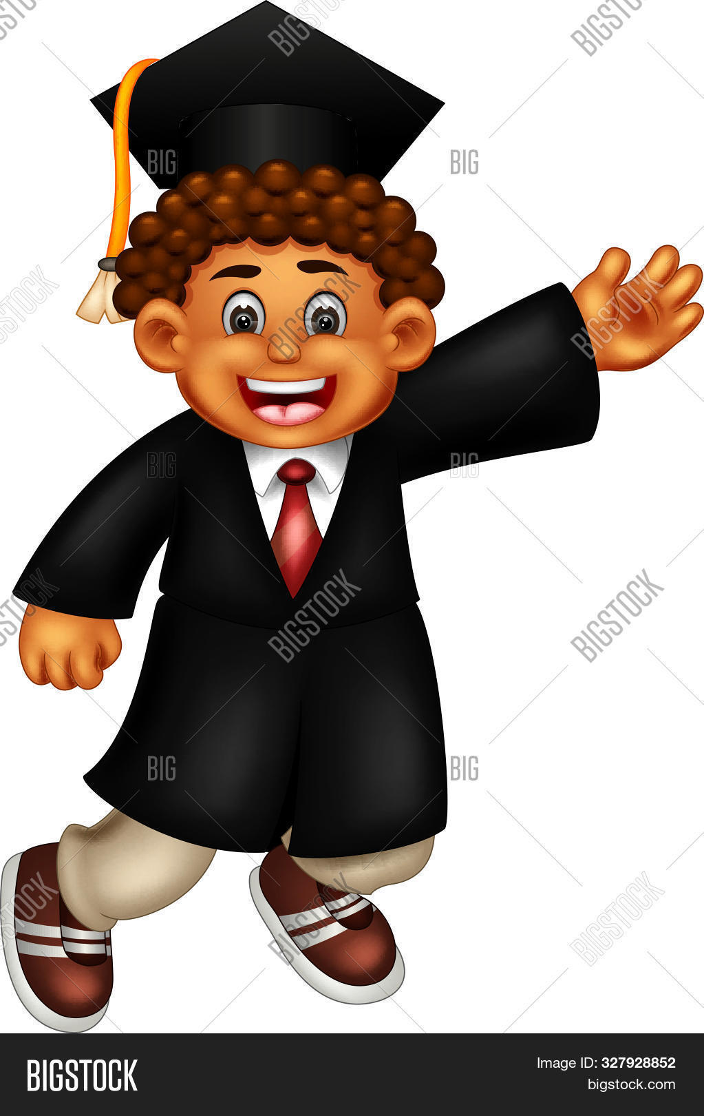 Funny Graduation Boy Vector & Photo (Free Trial) | Bigstock