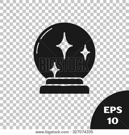 Black Magic Ball Icon Vector & Photo (Free Trial) | Bigstock
