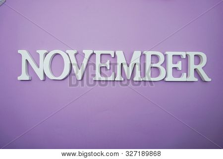 November Alphabet Image & Photo (Free Trial) | Bigstock