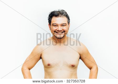 Asian Man Fat Body Image & Photo (Free Trial) | Bigstock