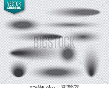 Vector Shadows Set On Vector & Photo (Free Trial) | Bigstock