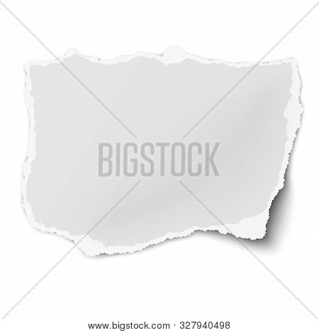Vector Tattered Paper Vector & Photo (Free Trial) | Bigstock