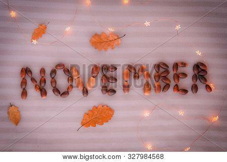 November Text. Image & Photo (Free Trial) | Bigstock