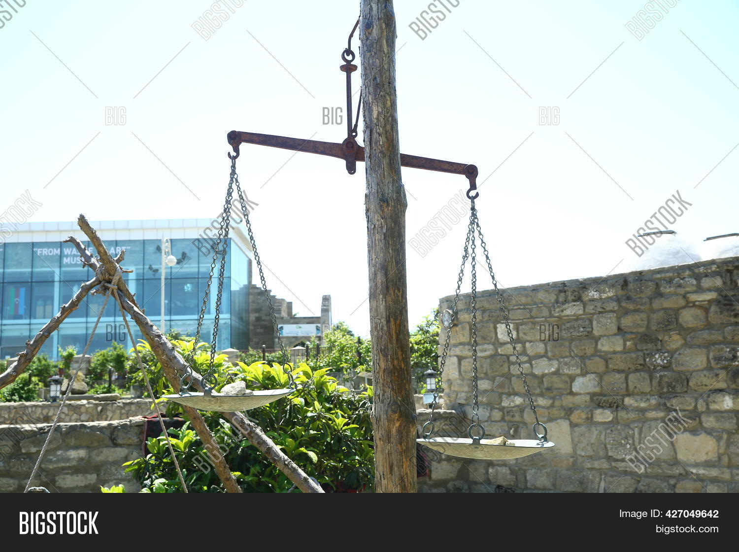 Ancient Wooden Scales Image & Photo (Free Trial) | Bigstock