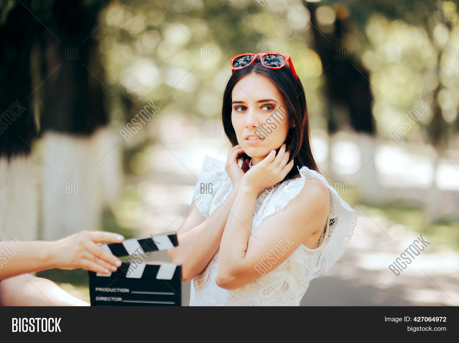 Actress Filming Image & Photo (Free Trial) | Bigstock
