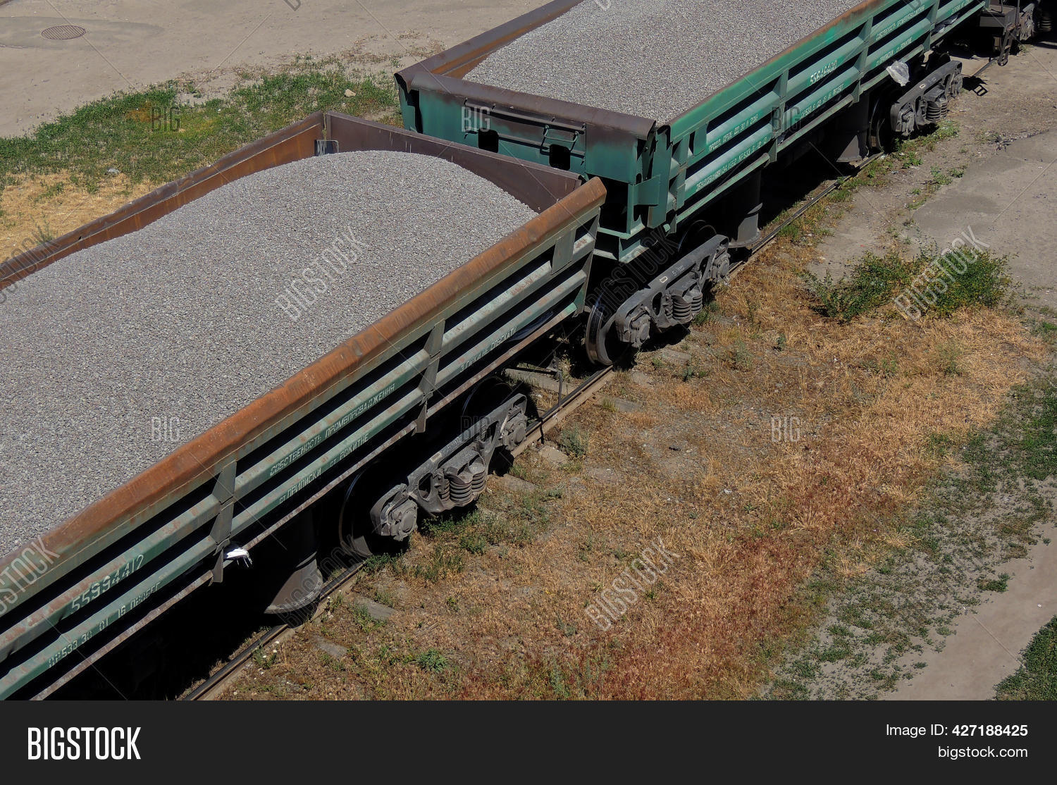 Hopper Cars Loaded Image & Photo (Free Trial) | Bigstock