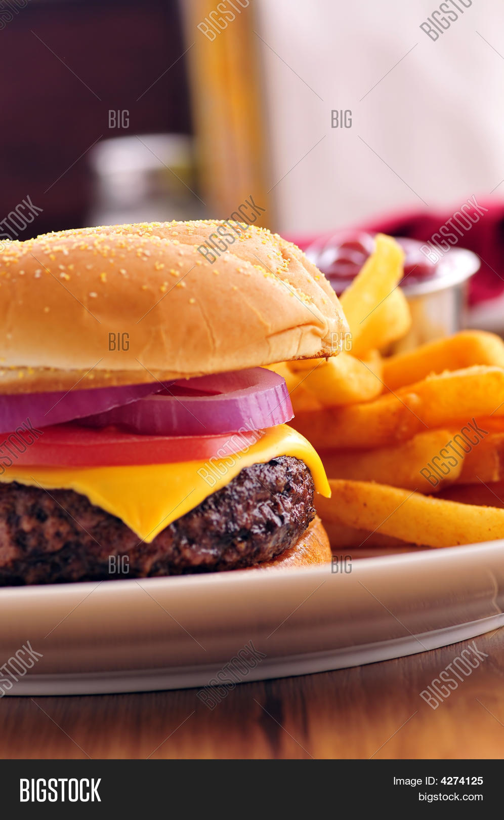 Cheeseburger Fries Image & Photo (Free Trial) | Bigstock