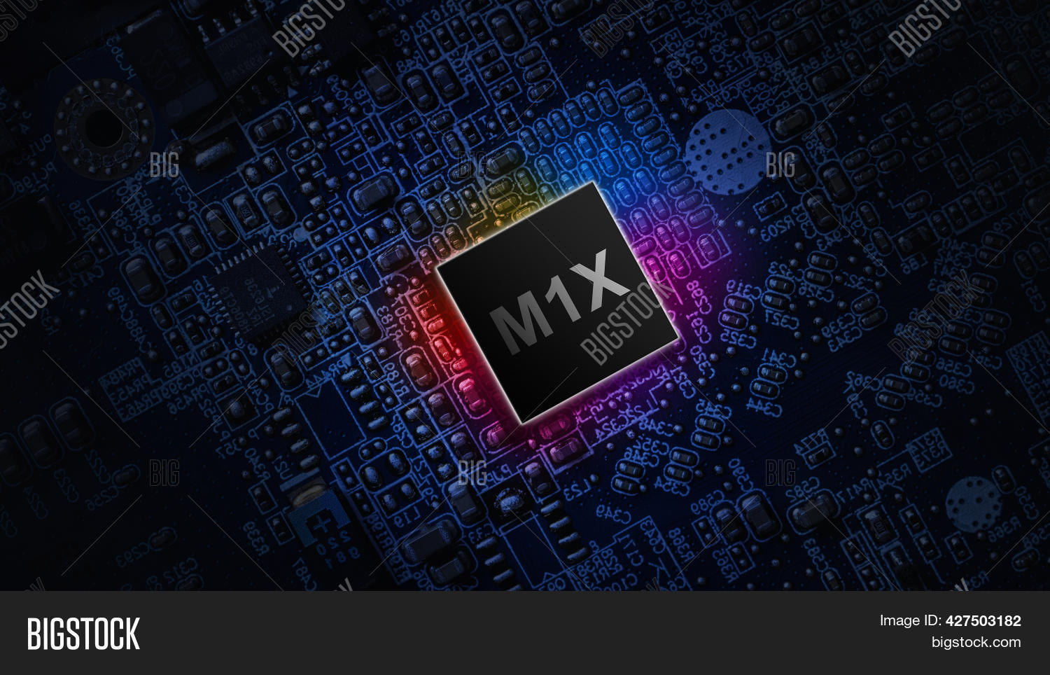 M1x Processor Chip. Image & Photo (Free Trial) | Bigstock