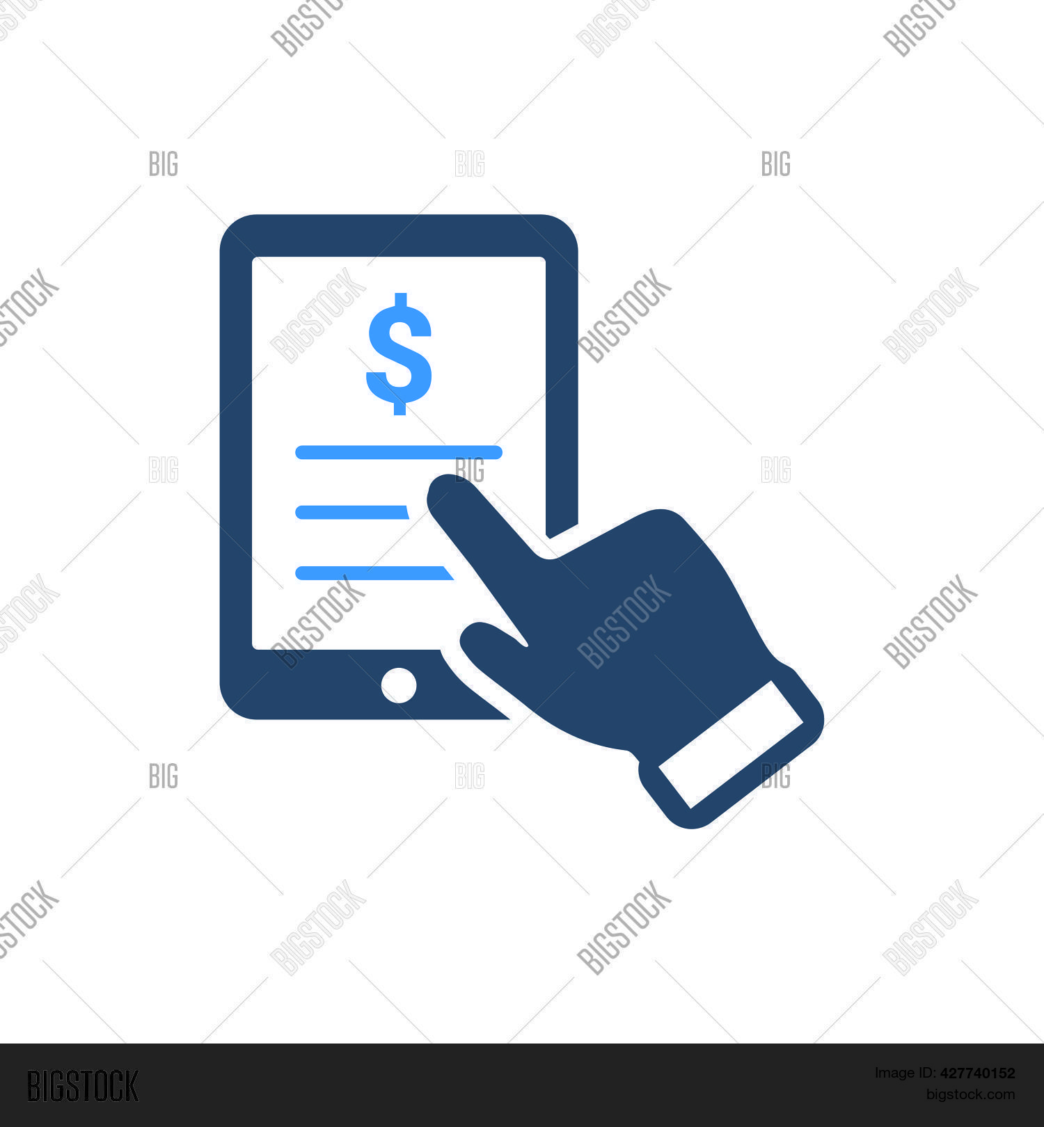 Online Banking Tab Vector & Photo (Free Trial) | Bigstock