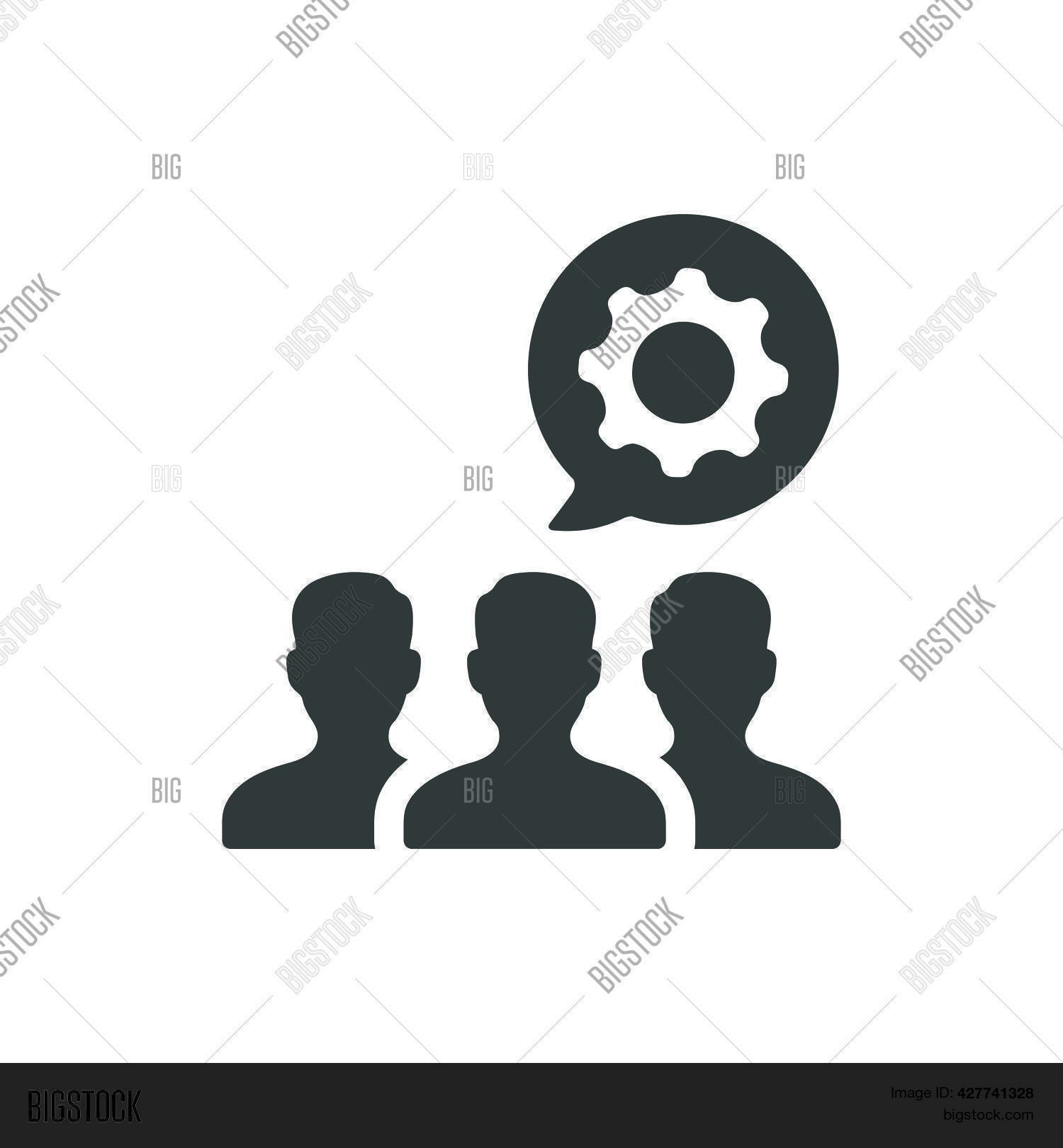 Technical Team Icon. Vector & Photo (Free Trial) | Bigstock