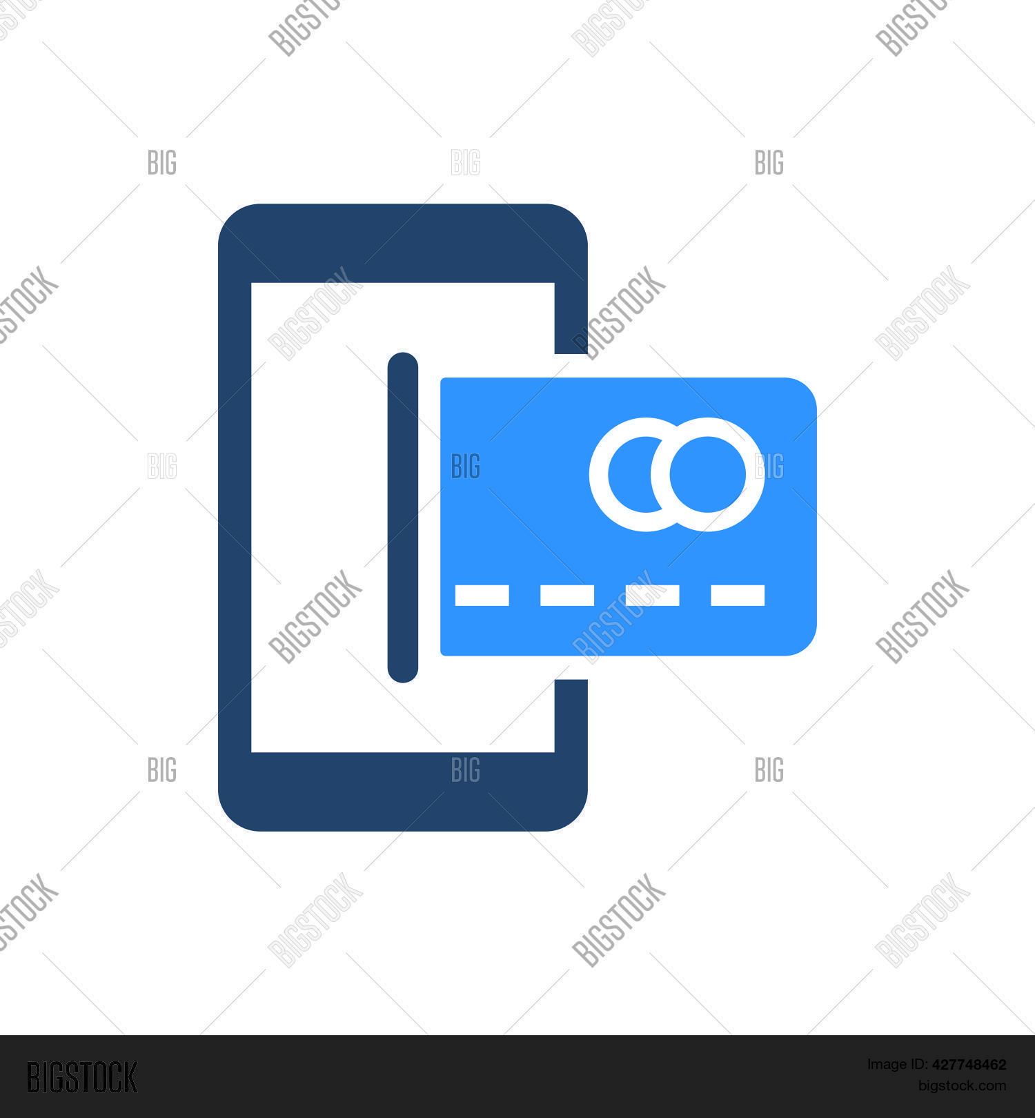 Mobile Payment Icon. Vector & Photo (Free Trial) | Bigstock