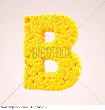 Letter B Yellow Sweet Image & Photo (Free Trial) | Bigstock
