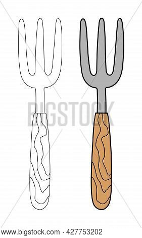 Iron Transfer Fork Vector & Photo (Free Trial) | Bigstock