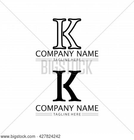 K Logo Design K Vector & Photo (Free Trial) | Bigstock