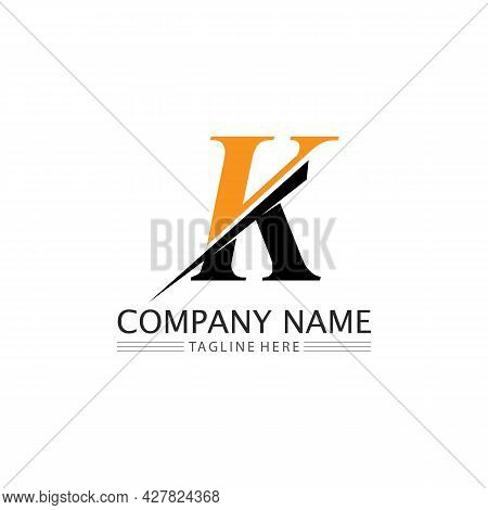 K Logo Design K Vector & Photo (Free Trial) | Bigstock