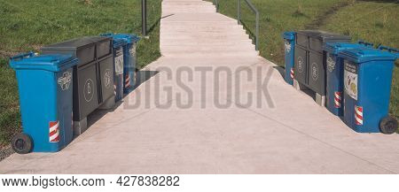 Pavement Park Trash Image & Photo (Free Trial) | Bigstock