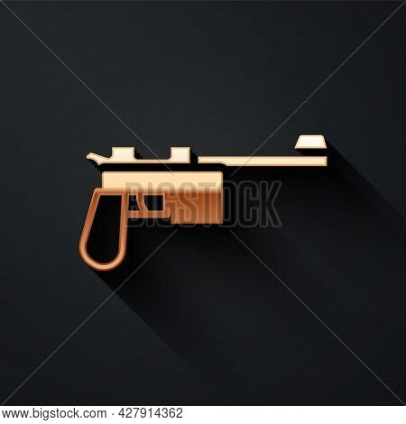 Gold Mauser Gun Icon Vector & Photo (Free Trial) | Bigstock