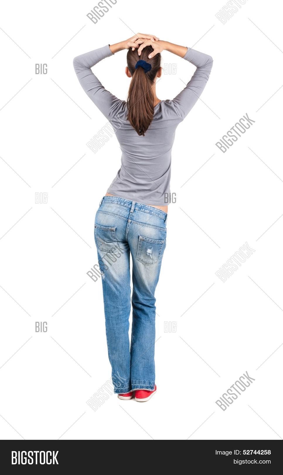 Back View Standing Image & Photo (Free Trial) | Bigstock