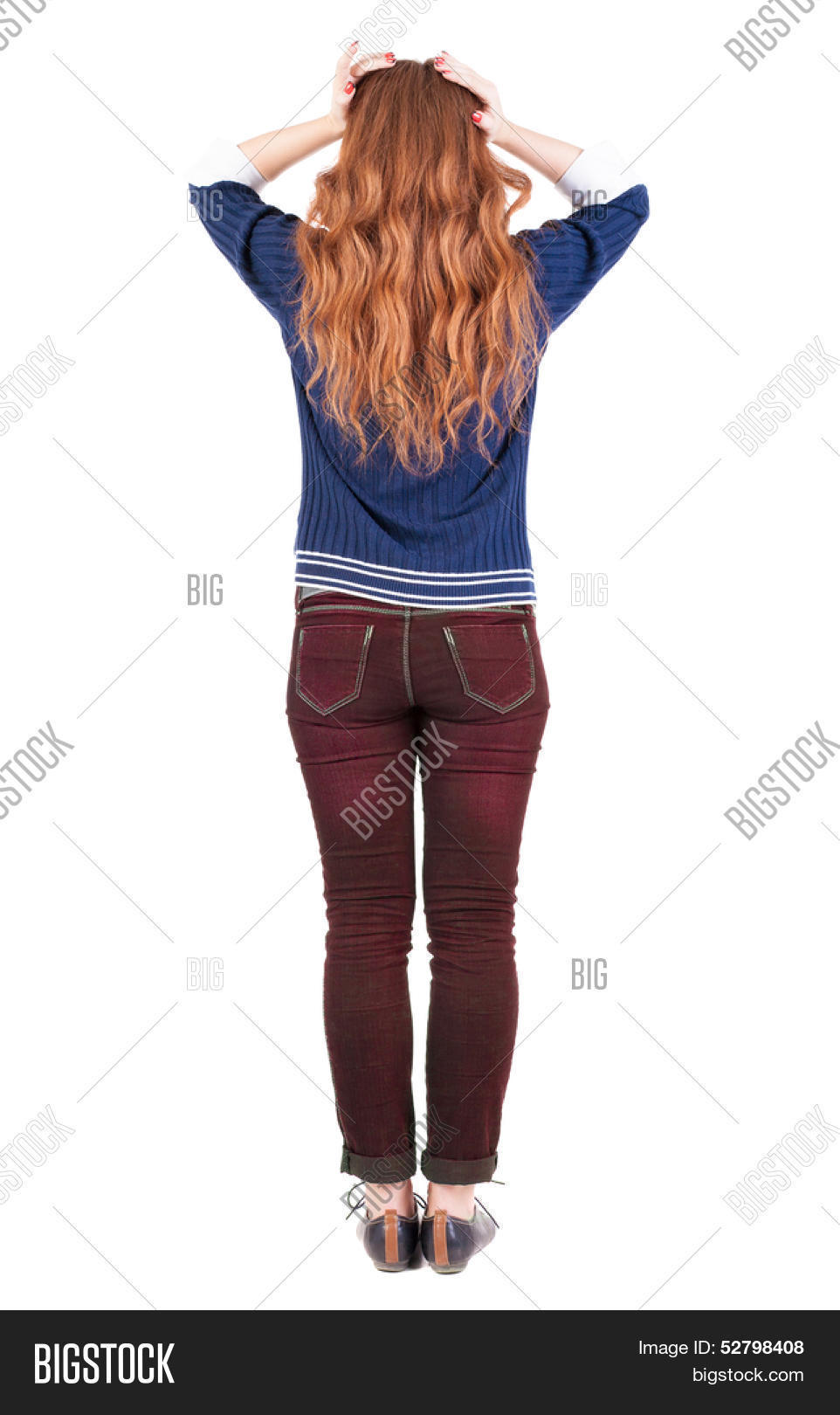 Back View Shocked Image & Photo (Free Trial) | Bigstock
