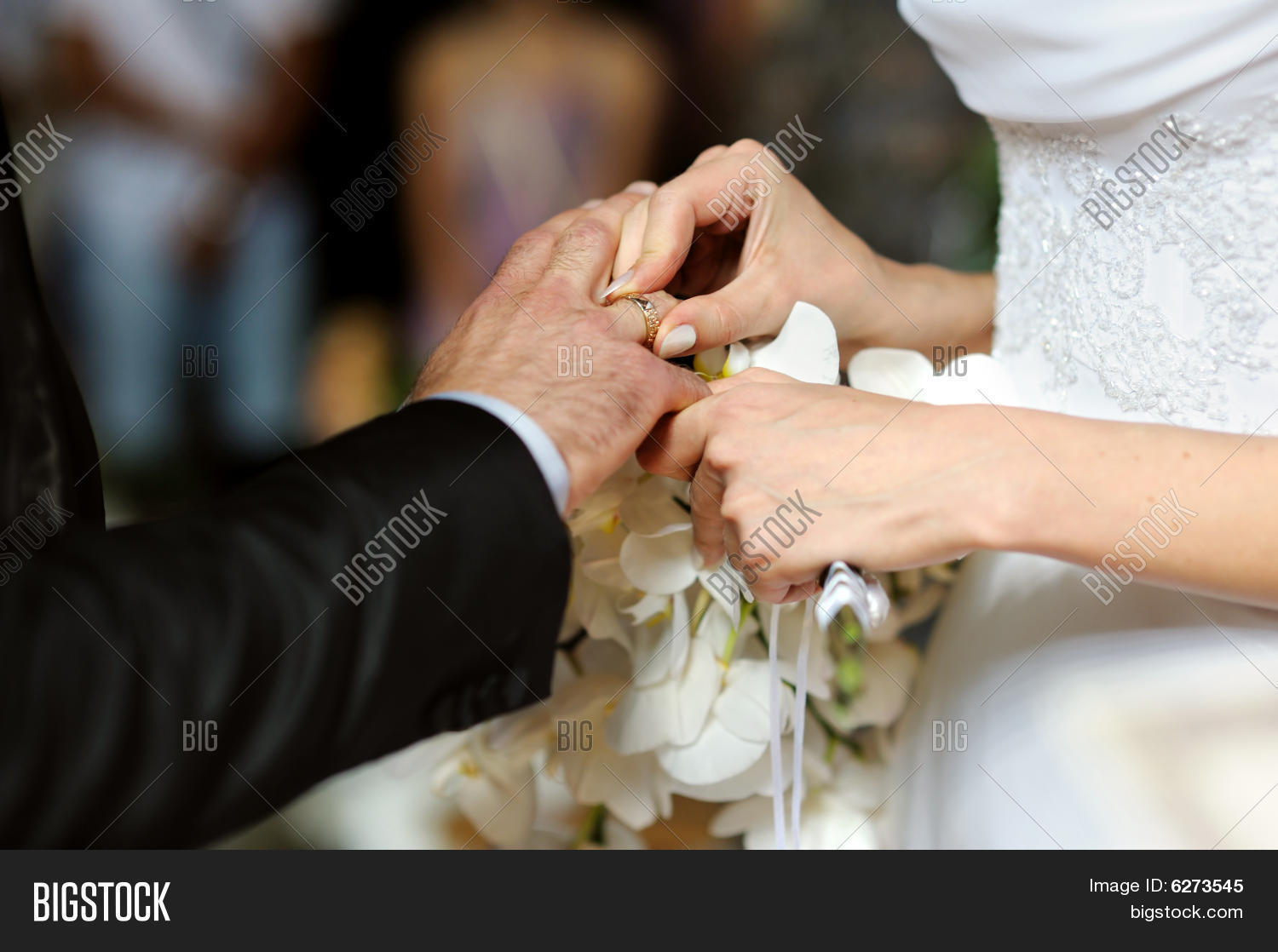 Bride Putting Ring On Image & Photo (Free Trial) | Bigstock