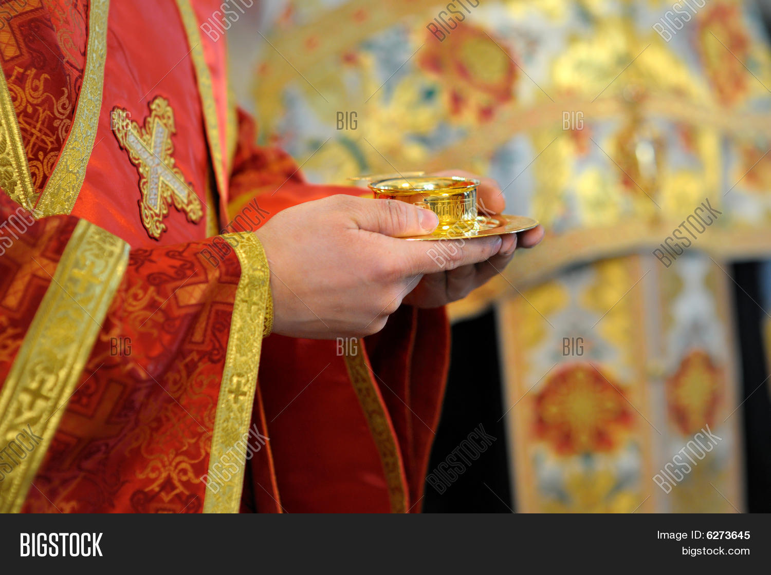 Priest Holding Bread Image & Photo (Free Trial) | Bigstock