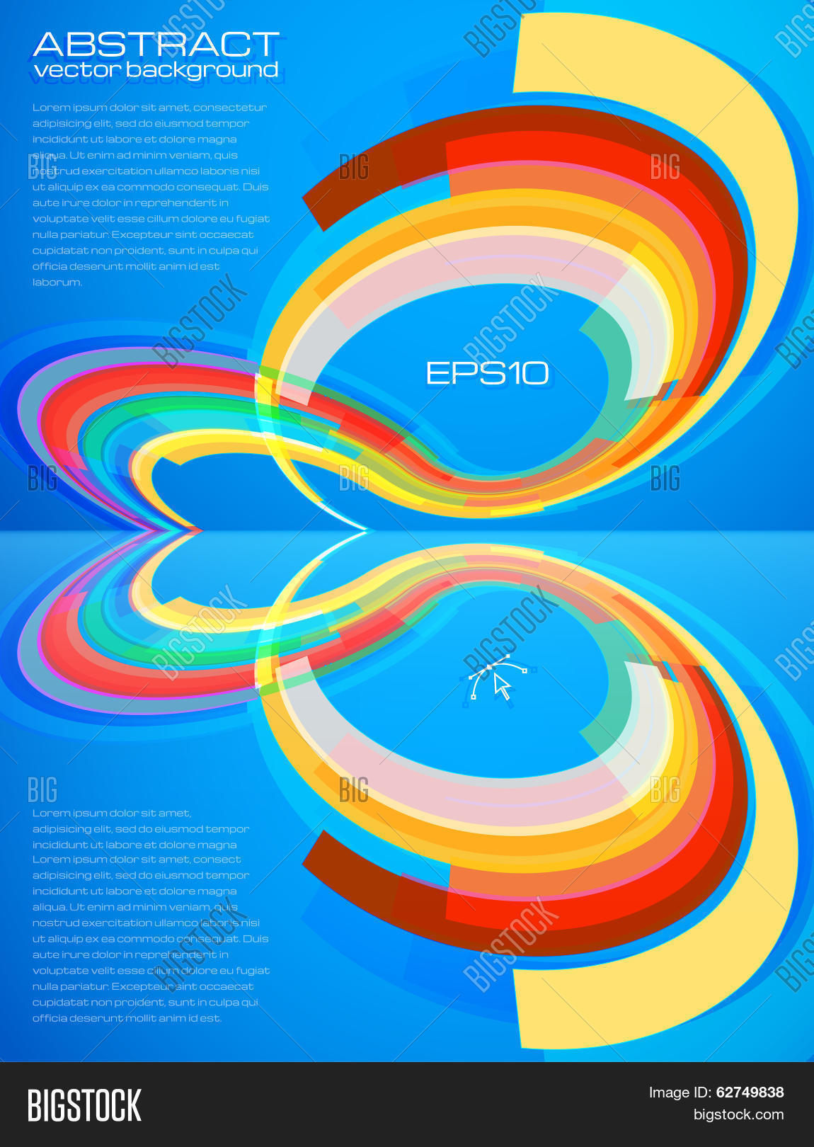 Blue Abstract Vector & Photo (Free Trial) | Bigstock