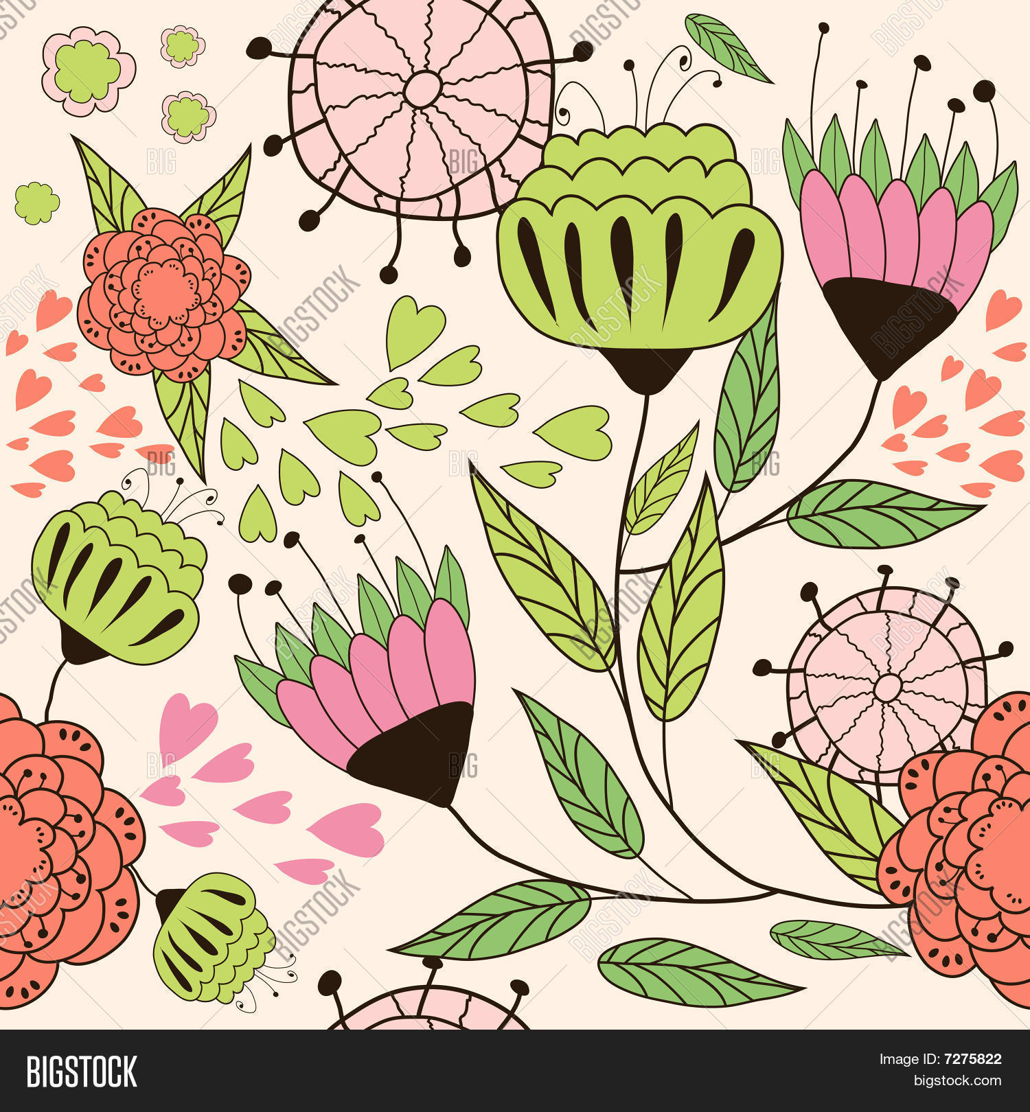 Ornament Background Vector & Photo (Free Trial) | Bigstock