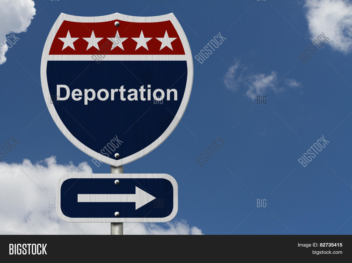 Deportation This Way Image & Photo (Free Trial) | Bigstock
