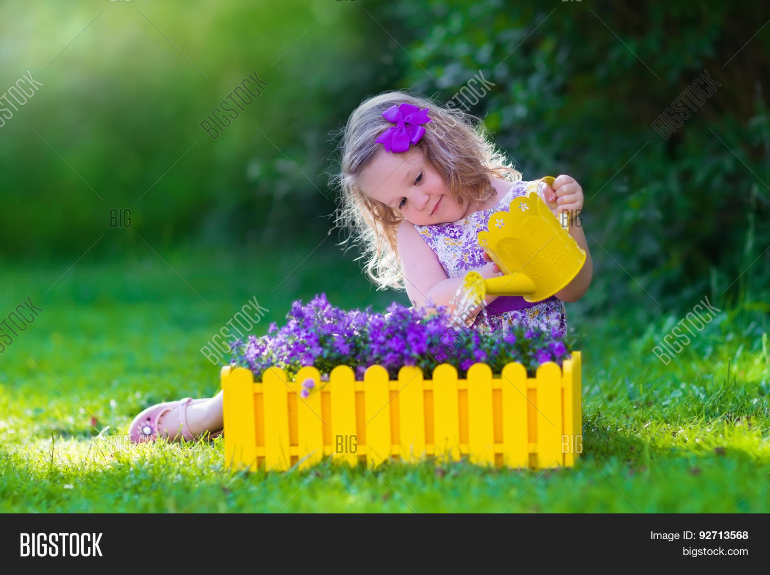 Little Girl Working Image & Photo (Free Trial) | Bigstock