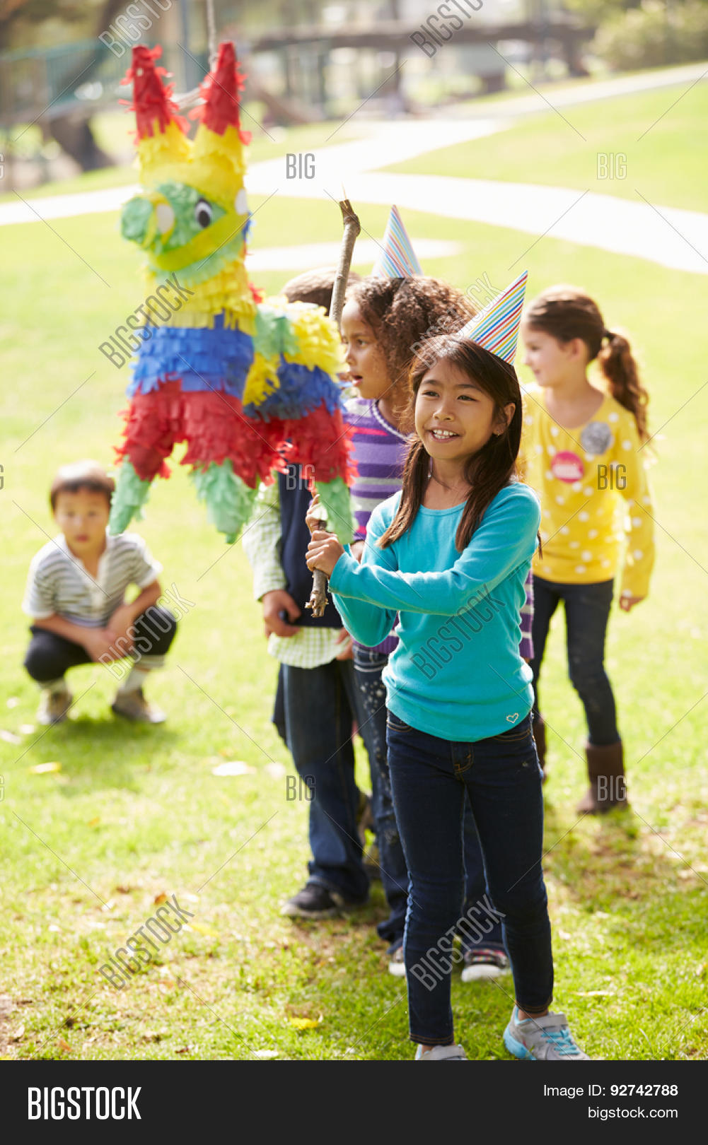 Children Hitting Image & Photo (Free Trial) | Bigstock