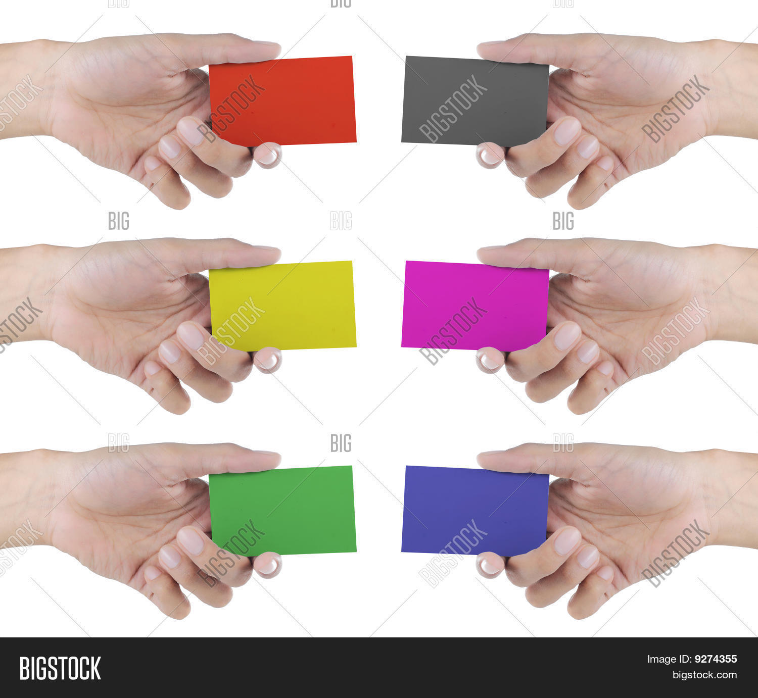 Hand Showing Card 6 Image & Photo (Free Trial) | Bigstock