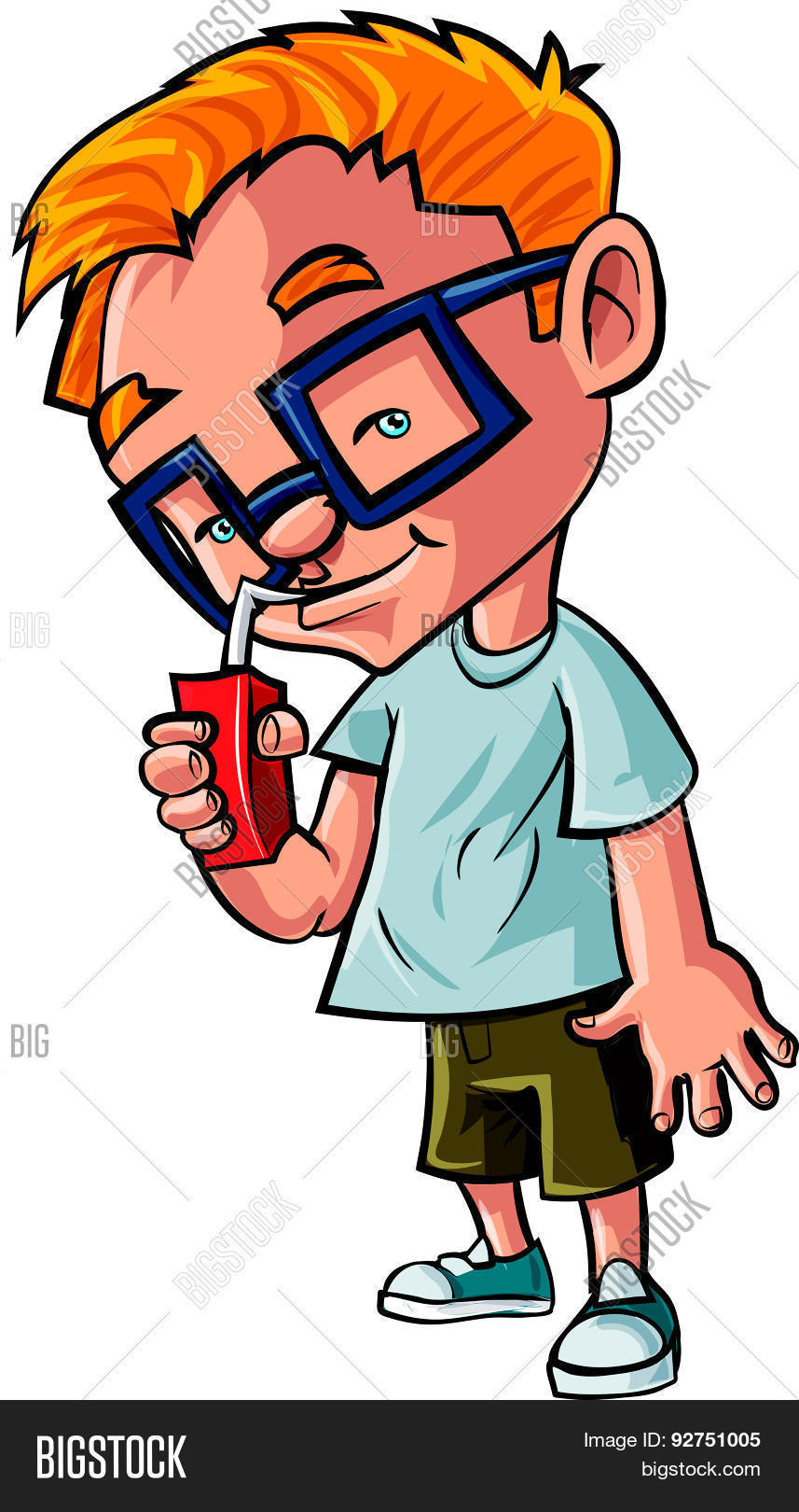 Cute Cartoon Boy Vector & Photo (Free Trial) | Bigstock