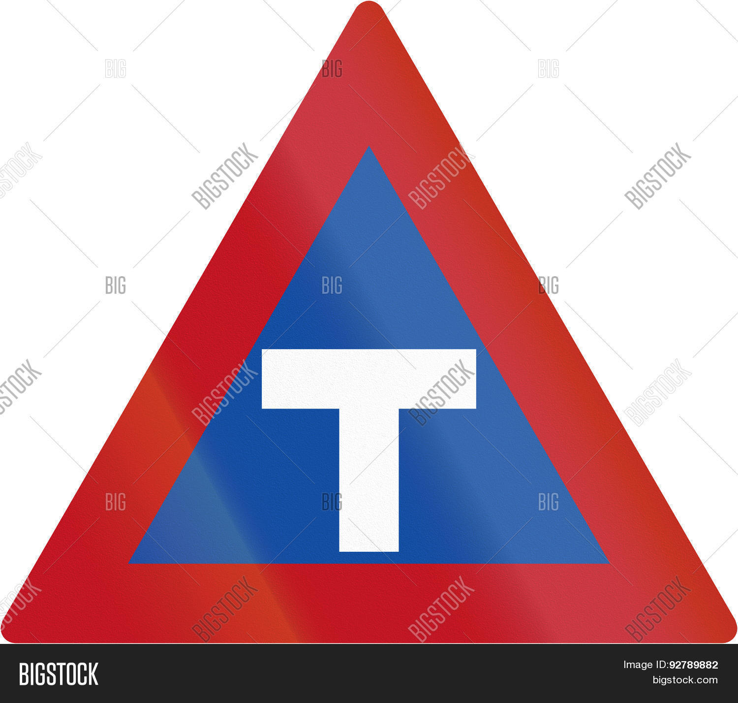 T-intersection Image & Photo (Free Trial) | Bigstock