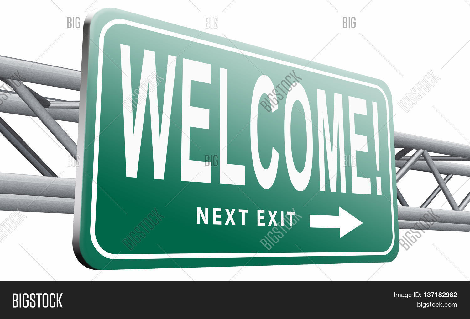 Welcome Visitors Background