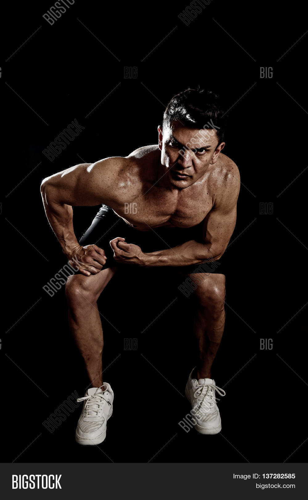 Strong Fit Man Ripped Image & Photo (Free Trial) | Bigstock