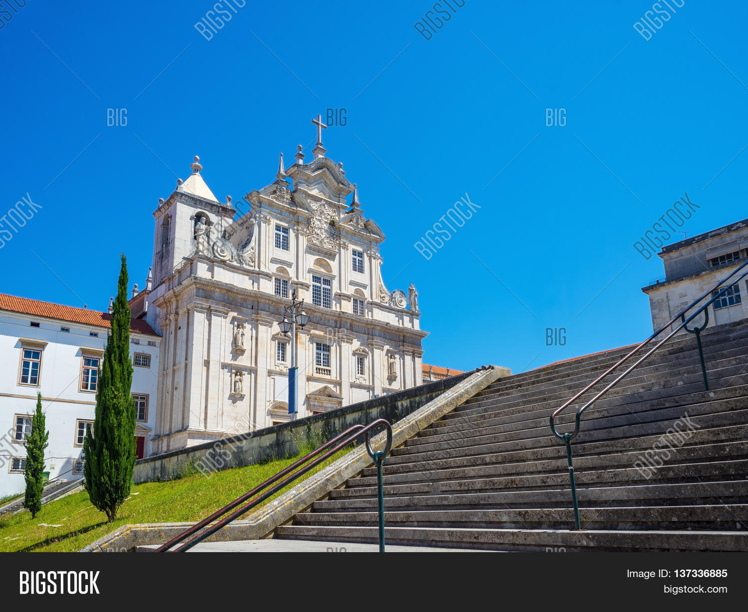 New Cathedral Coimbra Image & Photo (Free Trial) | Bigstock
