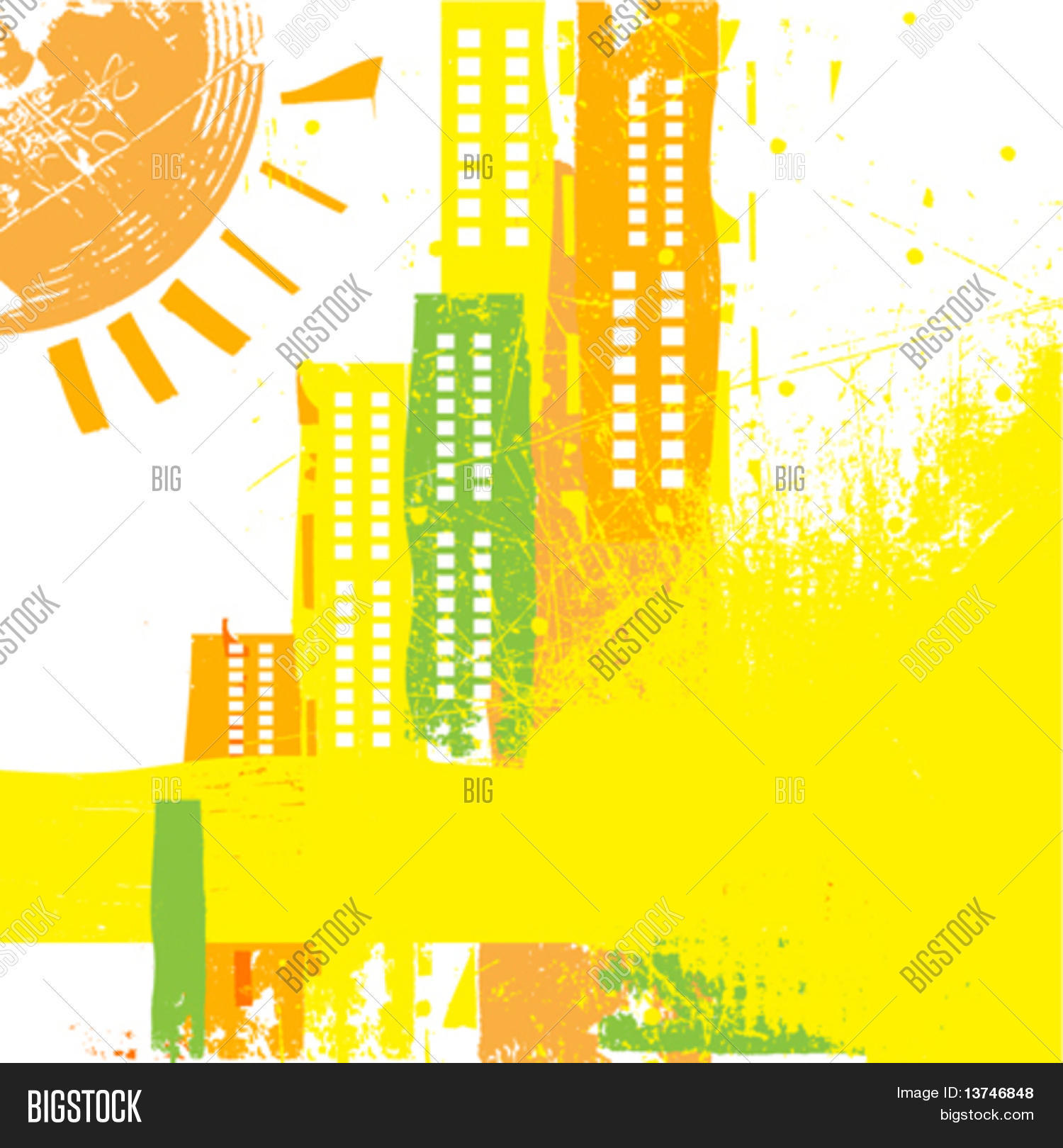 Abstract Buildings Vector & Photo (Free Trial) | Bigstock