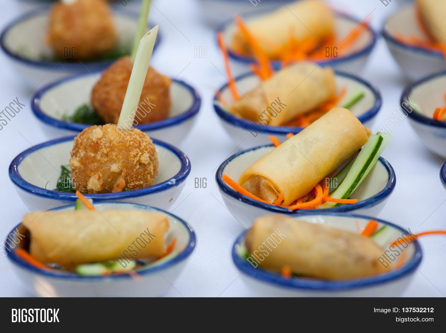 Canape Set Image & Photo (Free Trial) | Bigstock