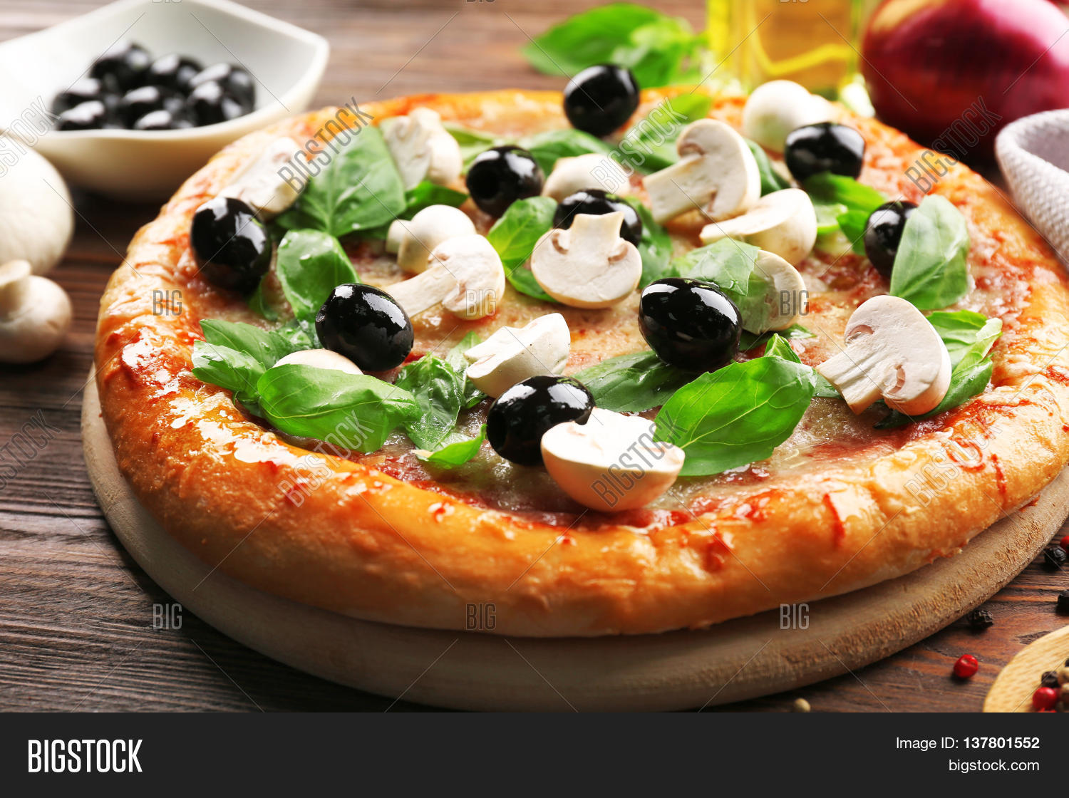 Delicious Tasty Pizza Image & Photo (Free Trial) | Bigstock
